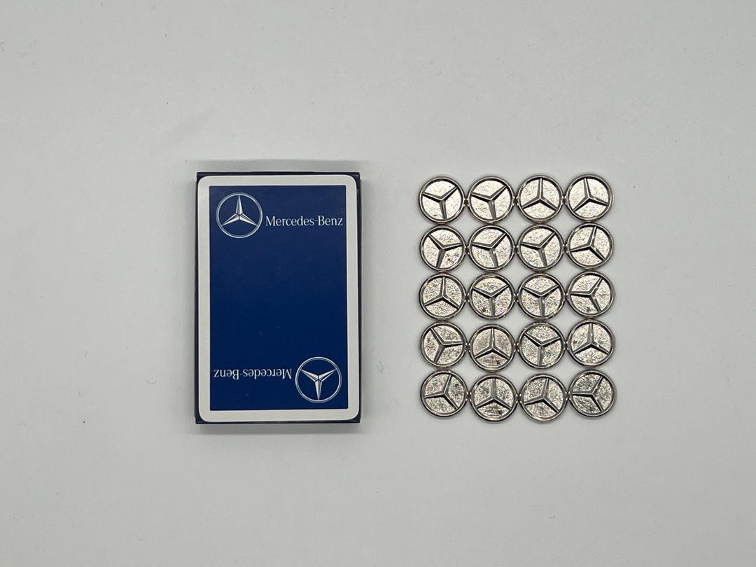 Vintage (1980s) Mercedes-benz Spanish Playing Cards (baraja Española ...