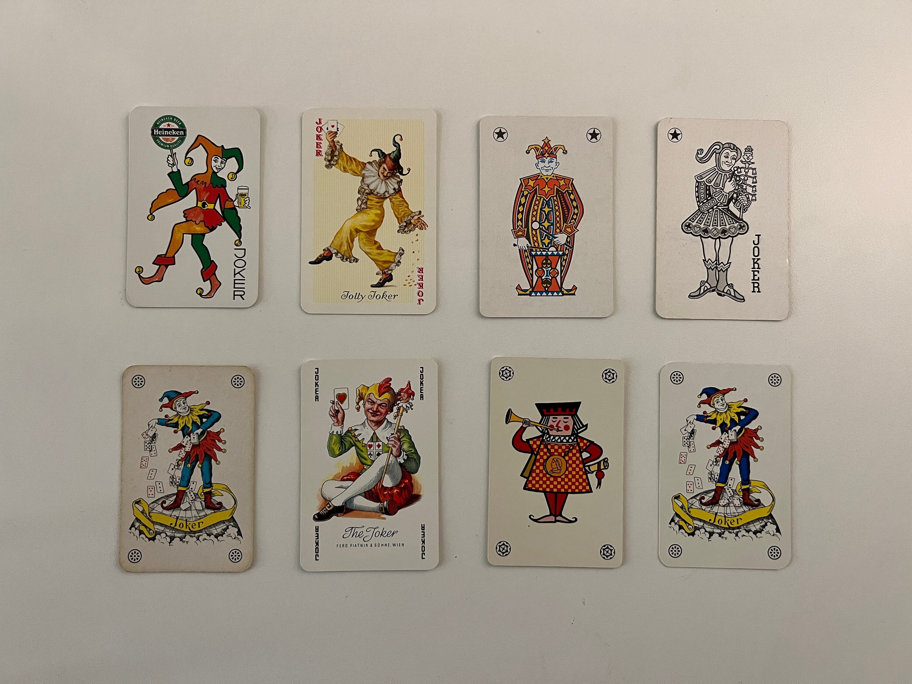 Old School Joker Card