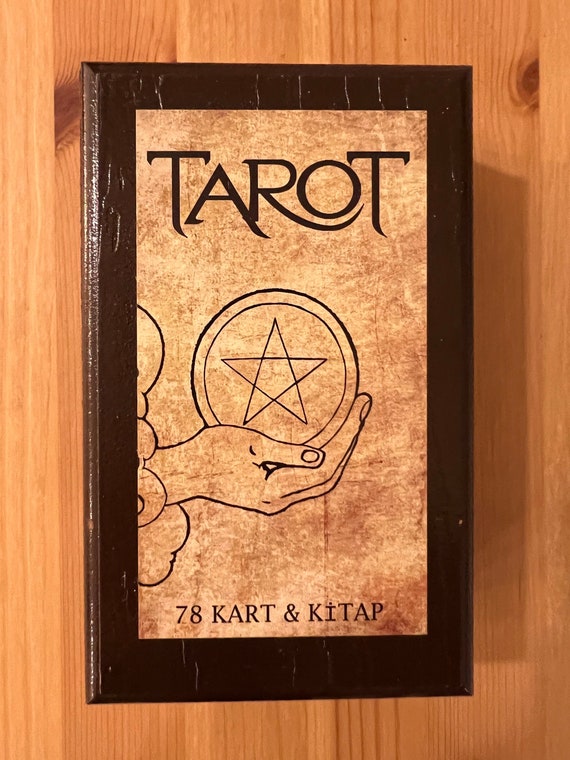 Turkish Tarot cards Booklet Wooden Box - Etsy