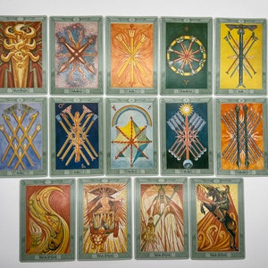RARE Aleister Crowley Thoth Tarot Deck ordo Templi Orientis ...