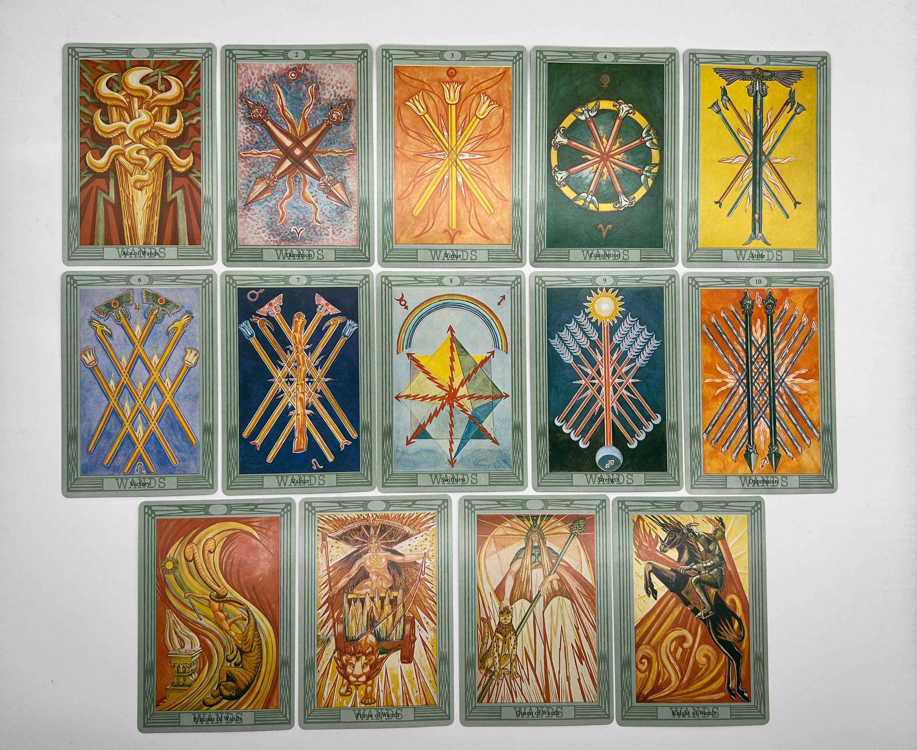 RARE Aleister Crowley Thoth Tarot Deck ordo Templi Orientis - Etsy Ireland