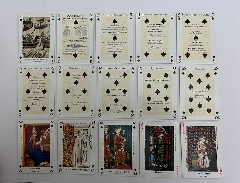 Vintage 1981 Jeu Roman Playing Cards roman Empire Cards Published in ...