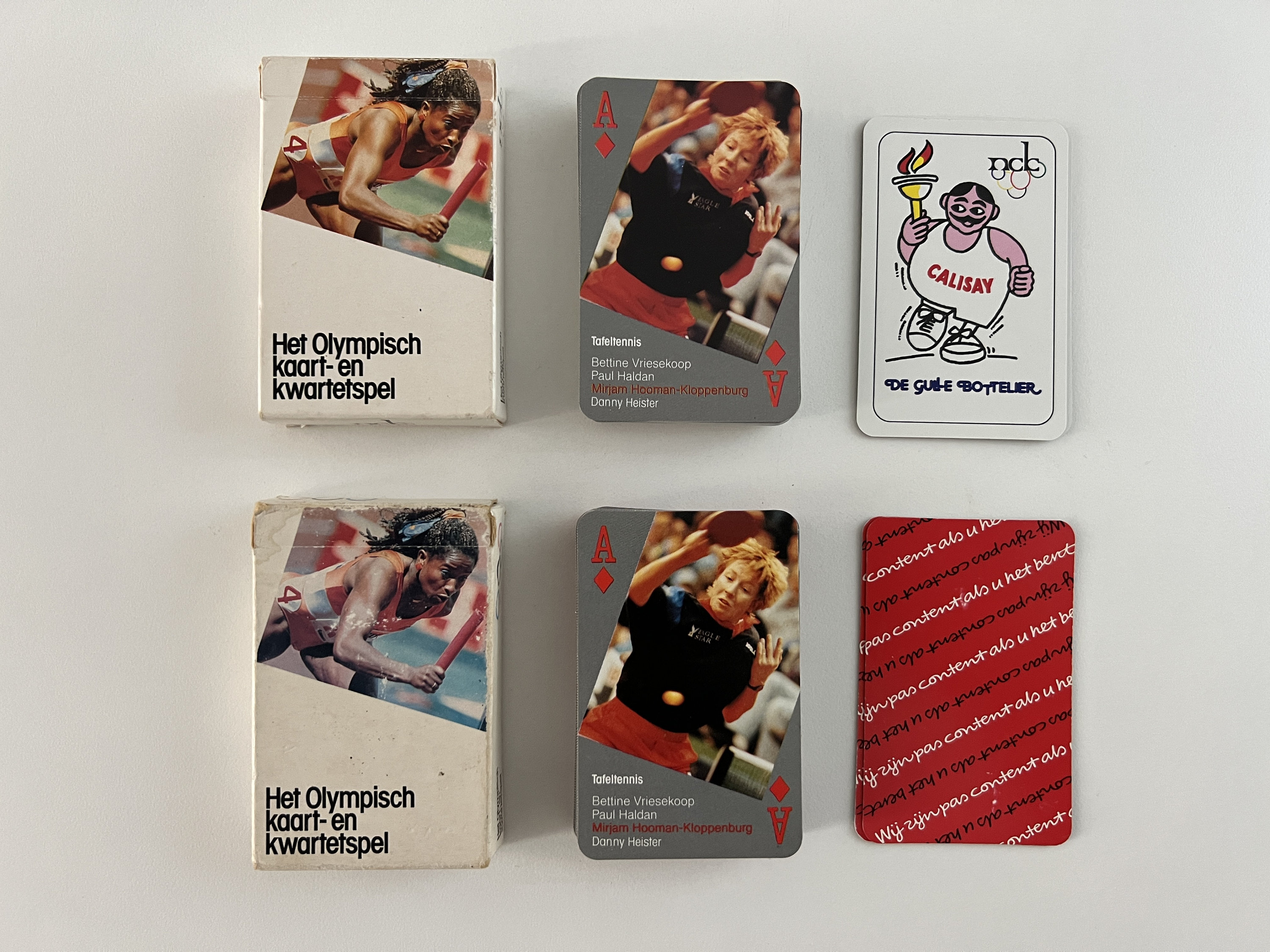 Vintage 1992 Het Olympisch Kaart-en Kwartetspel olympic Games Barcelona ...