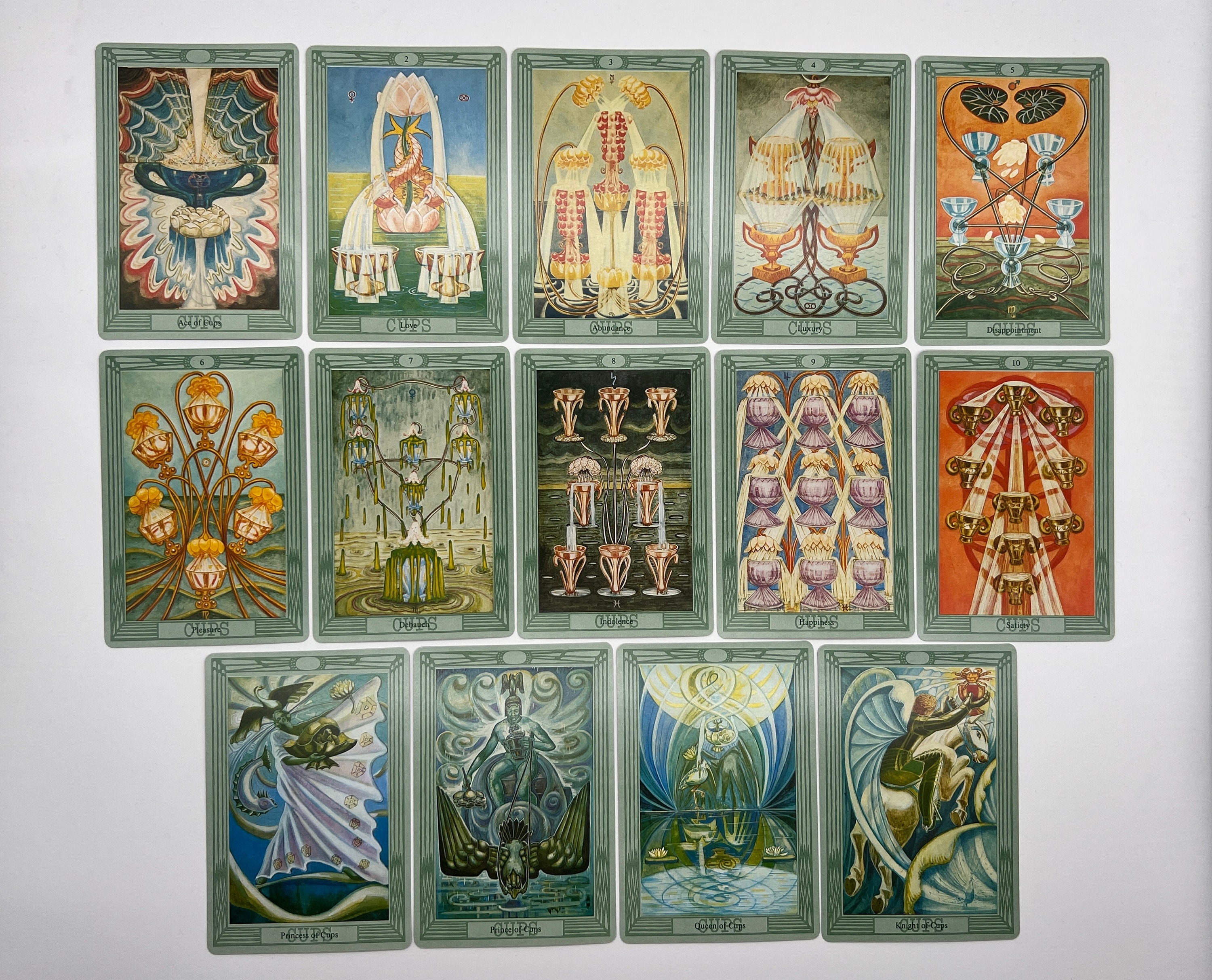 RARE Aleister Crowley Thoth Tarot Deck ordo Templi Orientis - Etsy Ireland