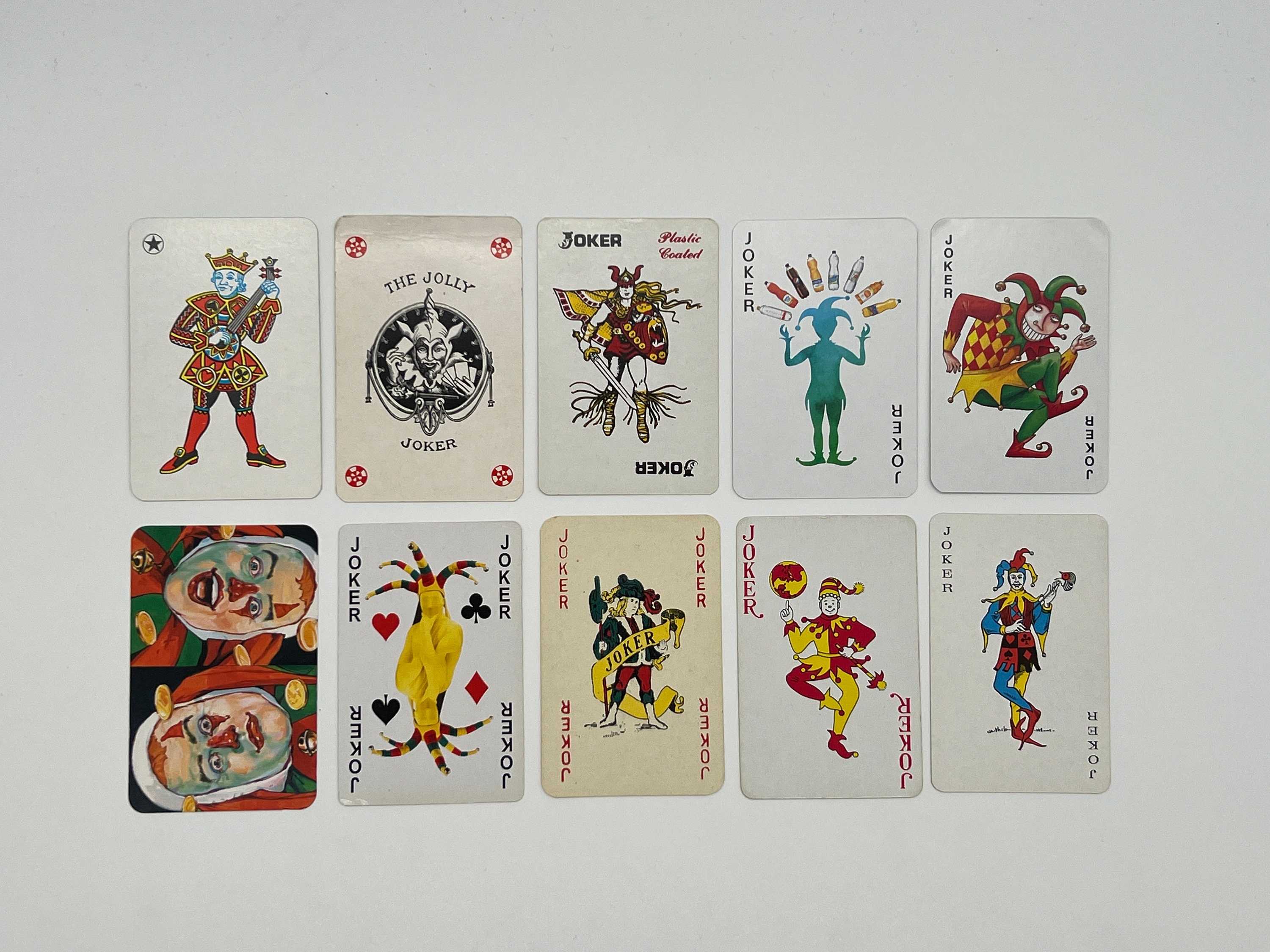 Vintage Joker Cards classic Playing Cards Joker Card Collection ...