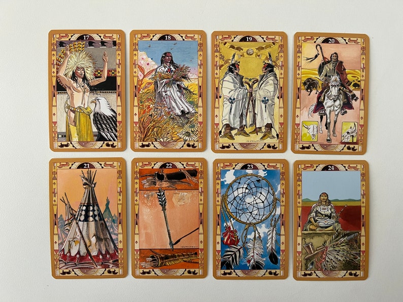 Vintage (2002) Oracle of Native Americans by Lo Scarabeo (tarot) RARE ...