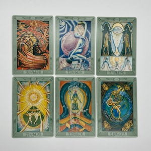 RARE Aleister Crowley Thoth Tarot Deck ordo Templi Orientis ...