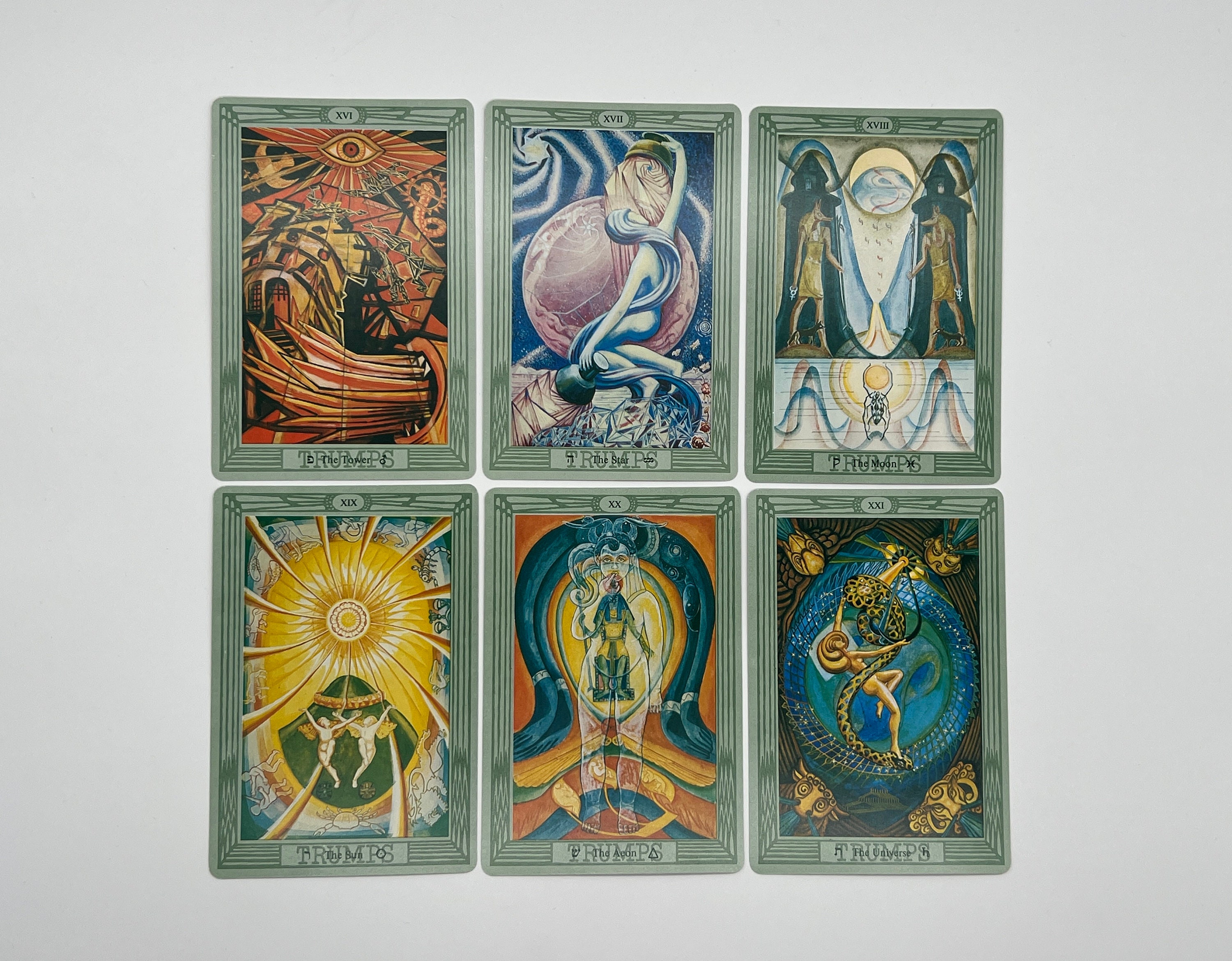 RARE Aleister Crowley Thoth Tarot Deck ordo Templi Orientis - Etsy Ireland
