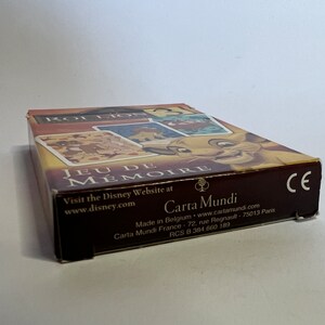Vintage Disney Memory Match Game the Lion King (disney Jeu De Mémoire ...
