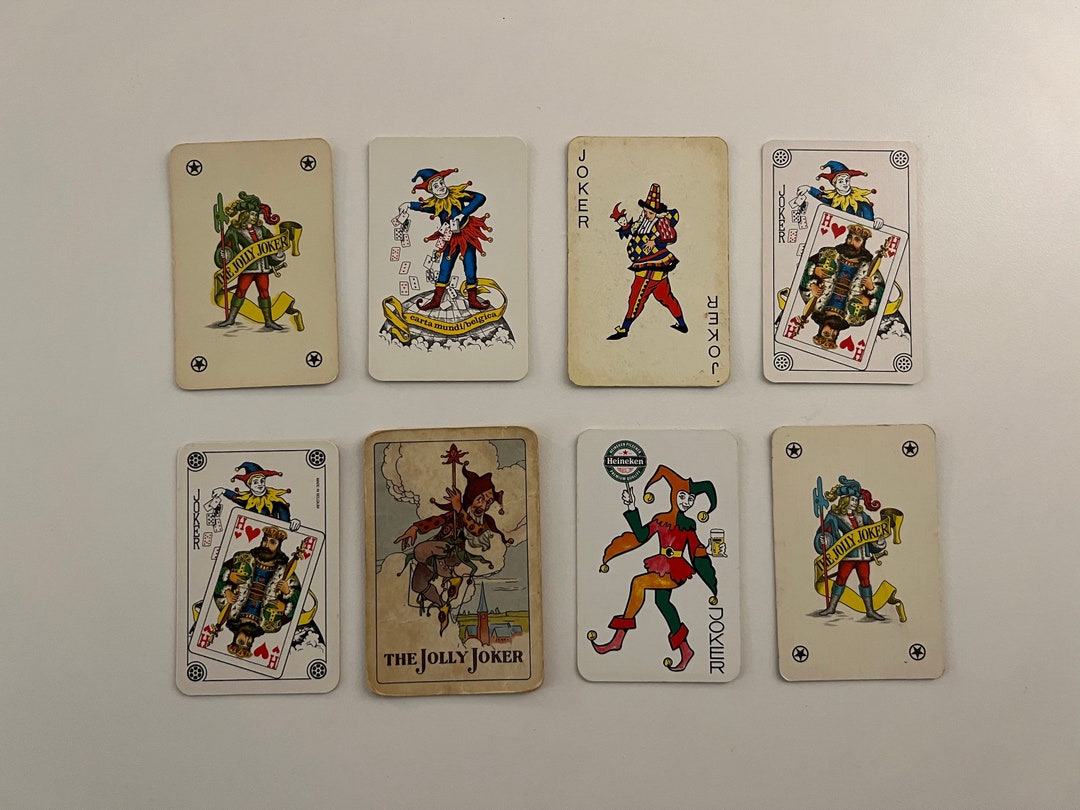 Vintage Joker Playing Cards - Single Card - Joker Collection - Swap ...