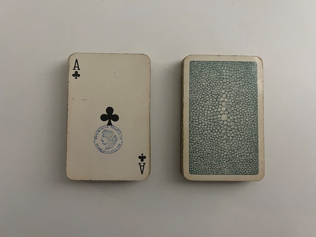 RARE 1890 Playing Cards by B. P. Grimaud antique Playing - Etsy
