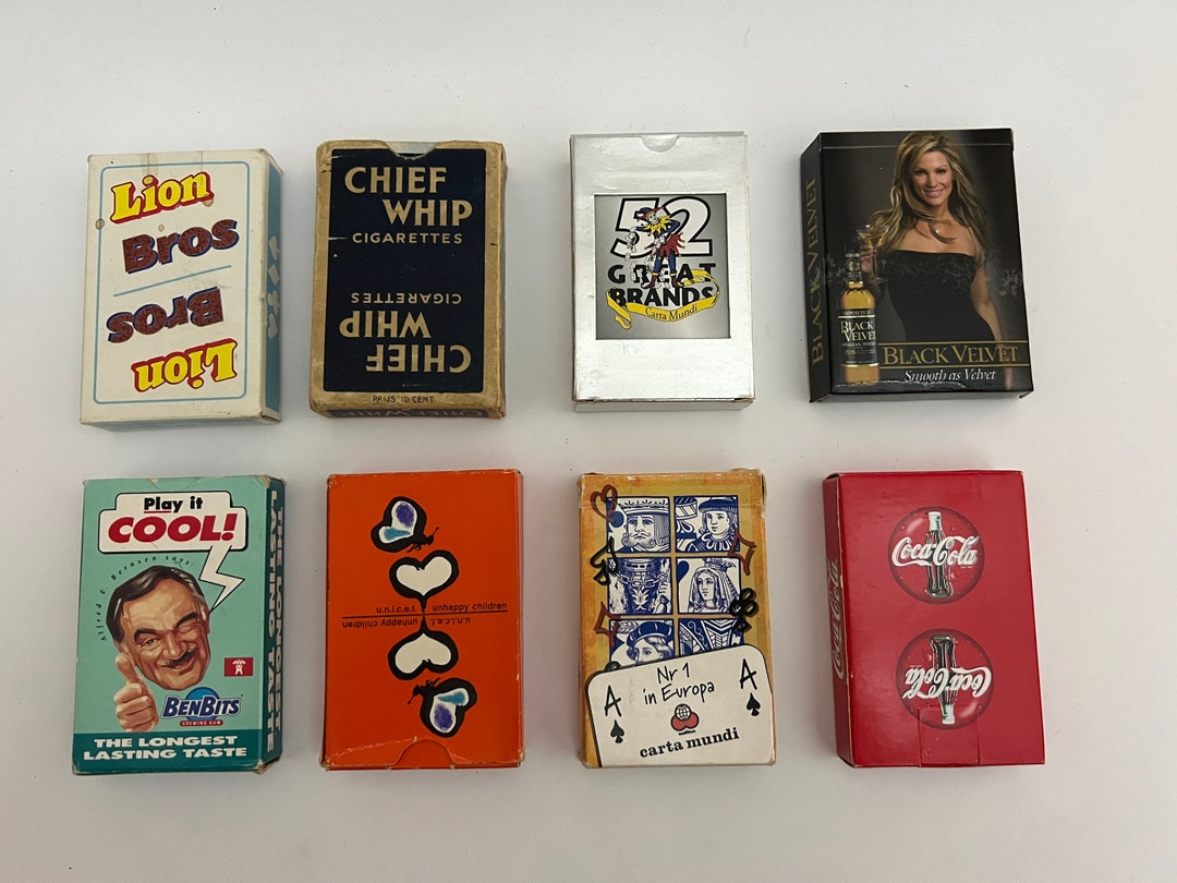 European Vintage Playing Cards (poker, Bridge, Patience, Canasta ...