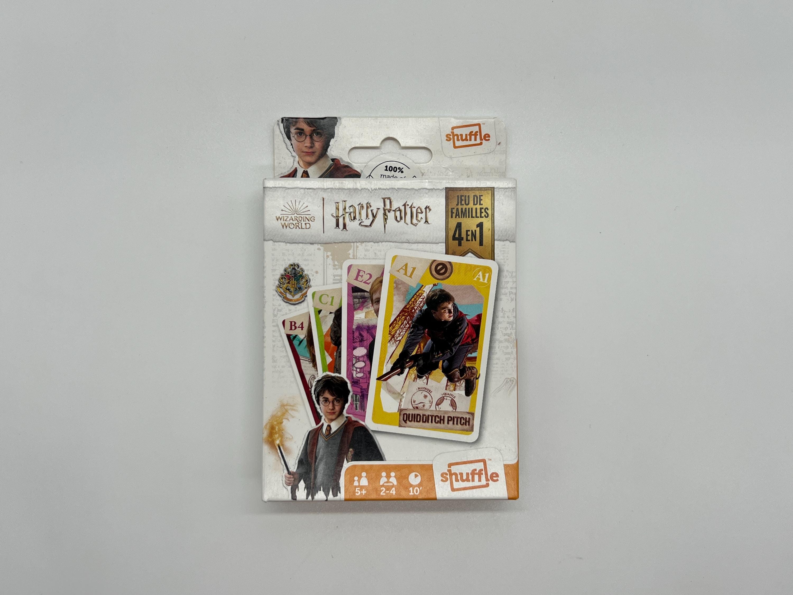 Harry Potter Playing Cards (jeu De Familles 4 X 1) Wizarding World ...