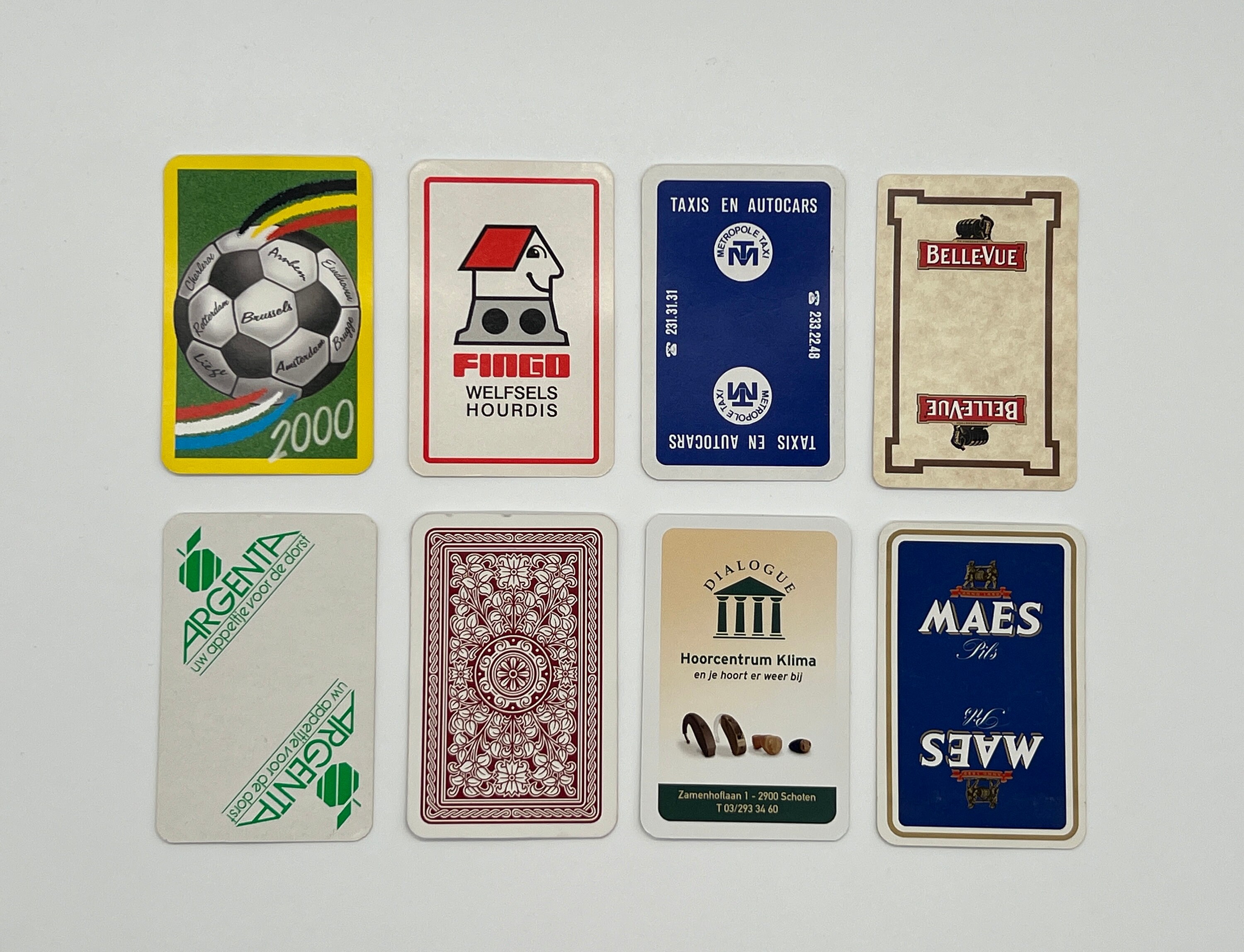 Set of Vintage Joker Cards classic Playing Cards Joker Card - Etsy