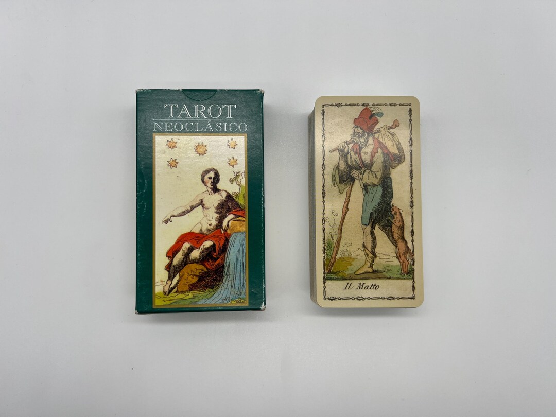 Vintage (2000) Neoclassical Tarot (tarocchi Neoclassico 1810) Ancient ...