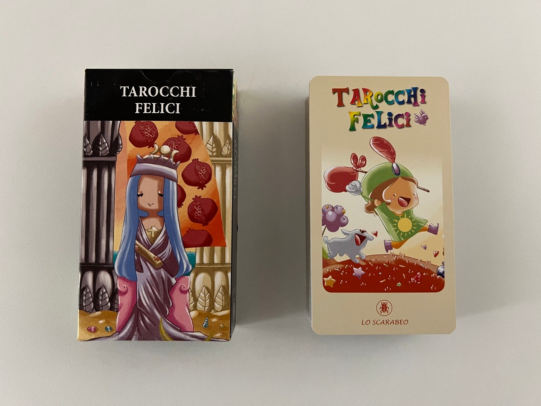 Tarocchi Felici (happy Tarot) by Serena Ficca - Lo Scarabeo - Italian ...
