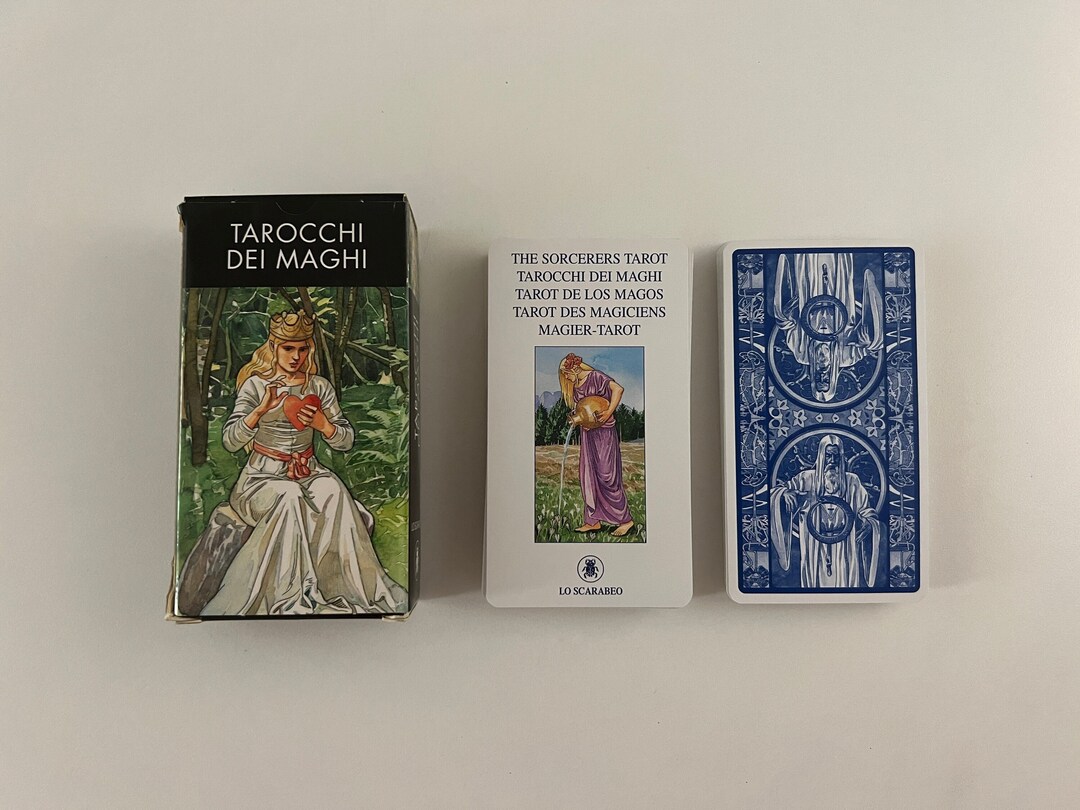 Vintage (2000s) Sorceres Tarot (tarocchi Dei Maghi) by Antonella ...