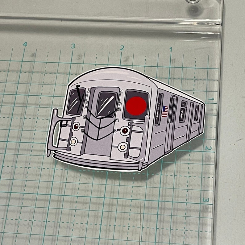 New York MTA Train Subway Sticker New York City Stickers - Etsy