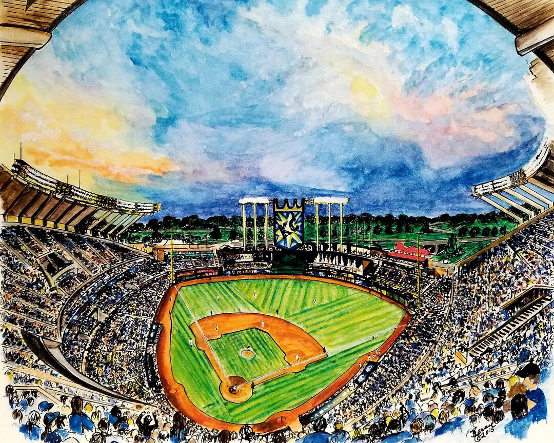 Kauffman Stadium - Etsy
