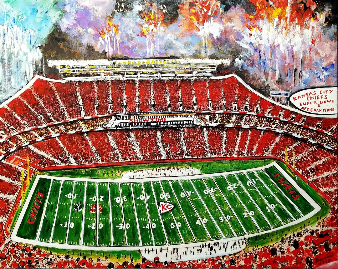 Arrowhead Stadium Fireworks - Etsy