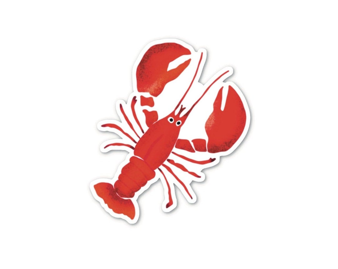 Lobster Sticker - Etsy