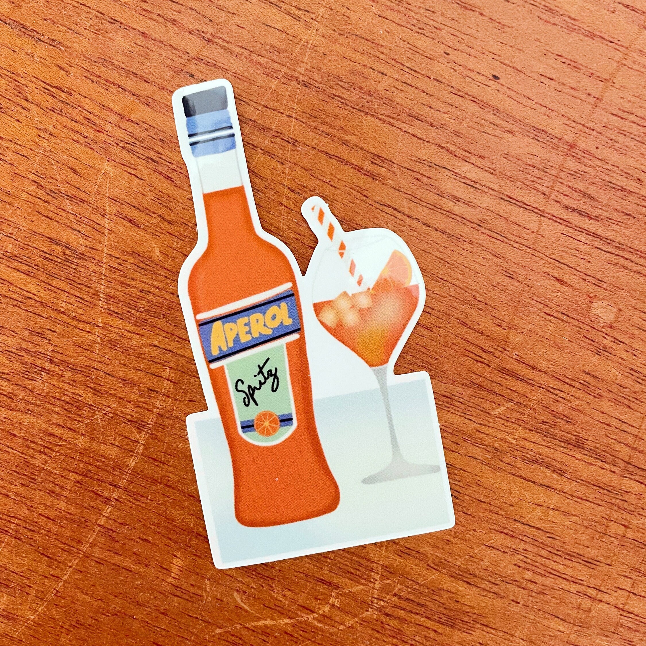 Aperol Spritz Sticker - Etsy