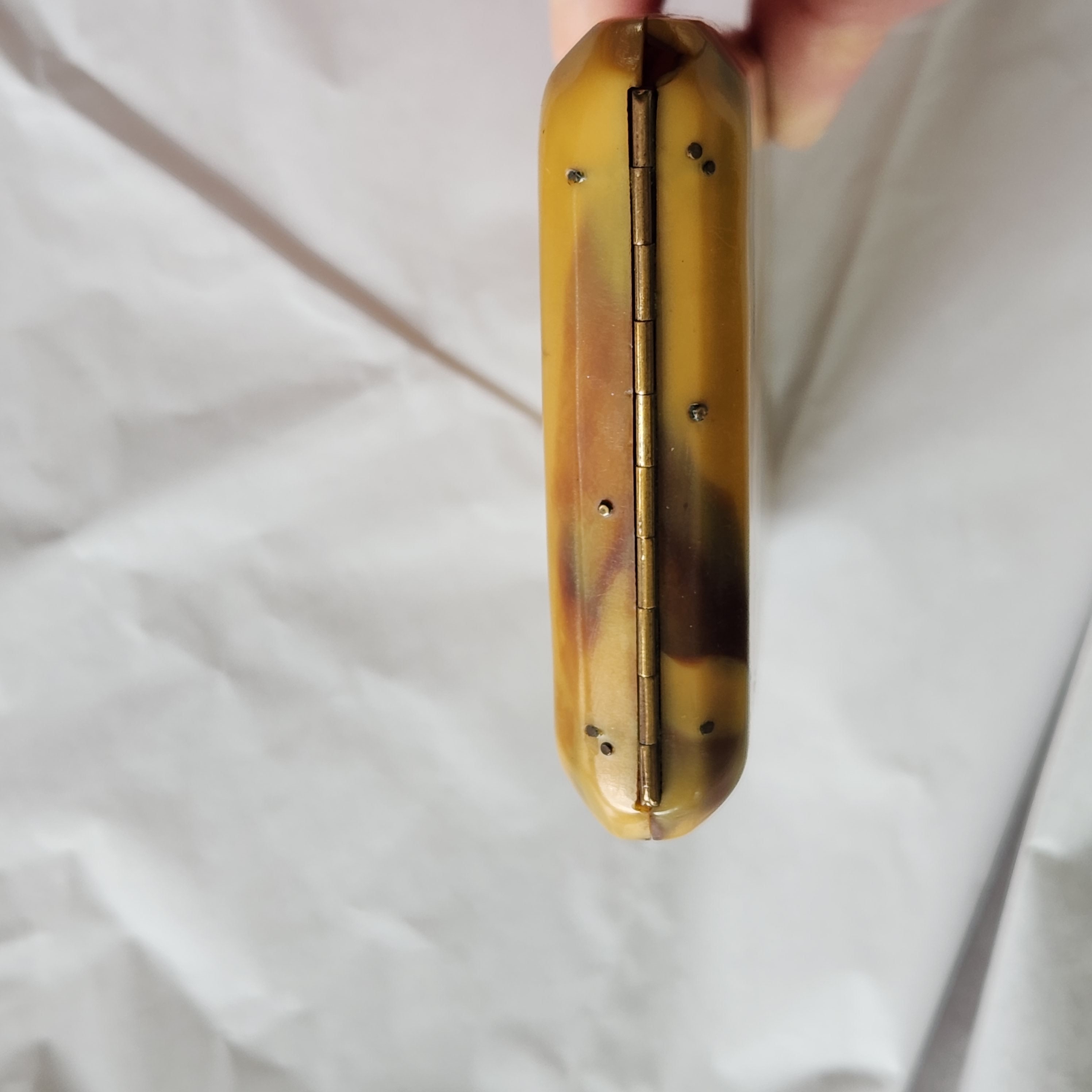 1940s Bakelite Marbled Cigarette Case - Etsy