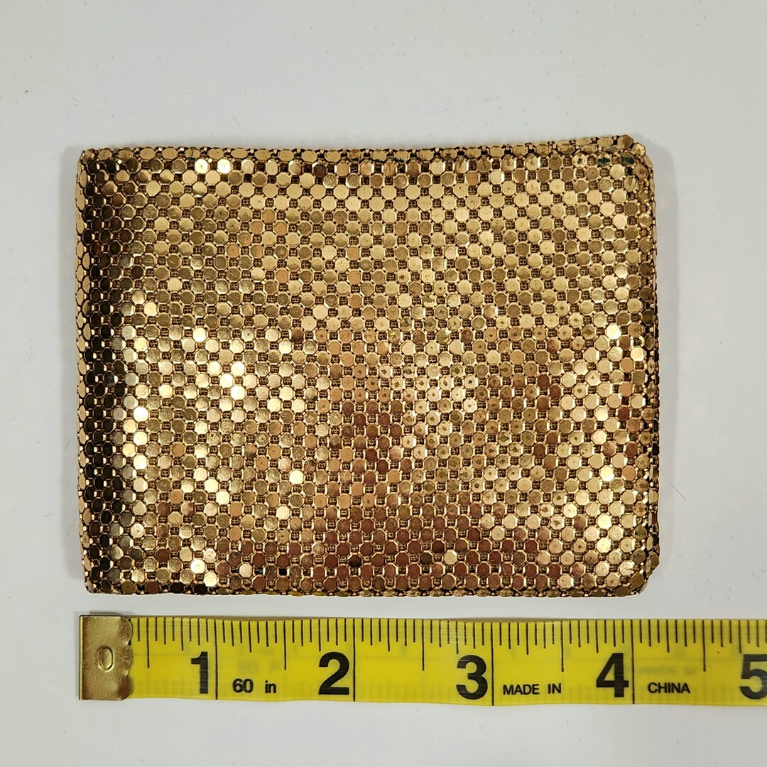 1930s Gold Mesh Bifold Wallet - Etsy