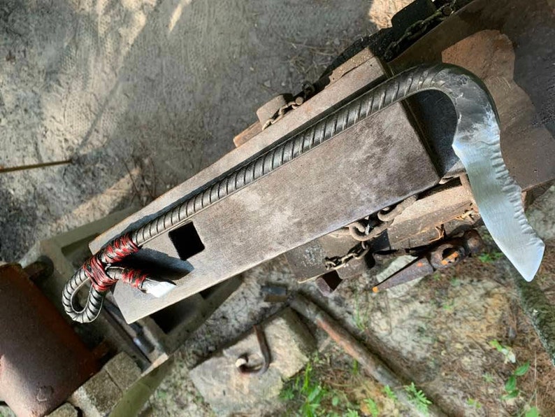 Hand Forged Rebar Kama - Etsy