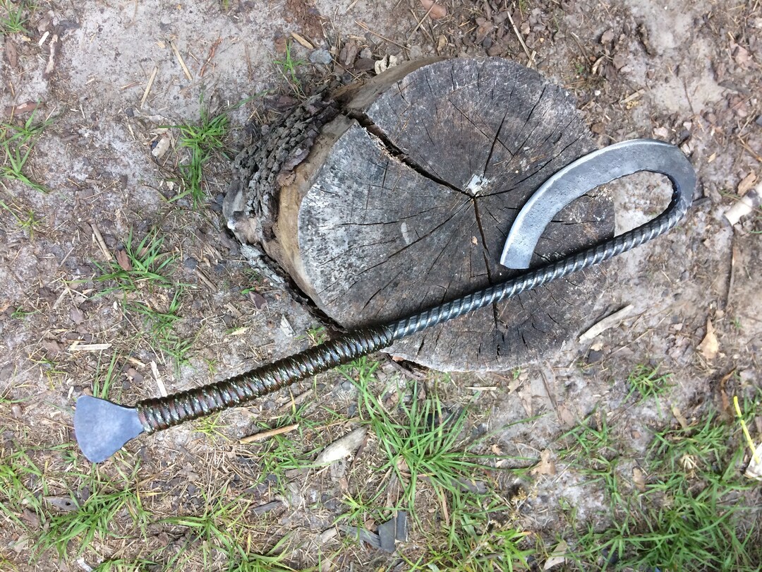 Hand Forged Rebar Axe - Etsy
