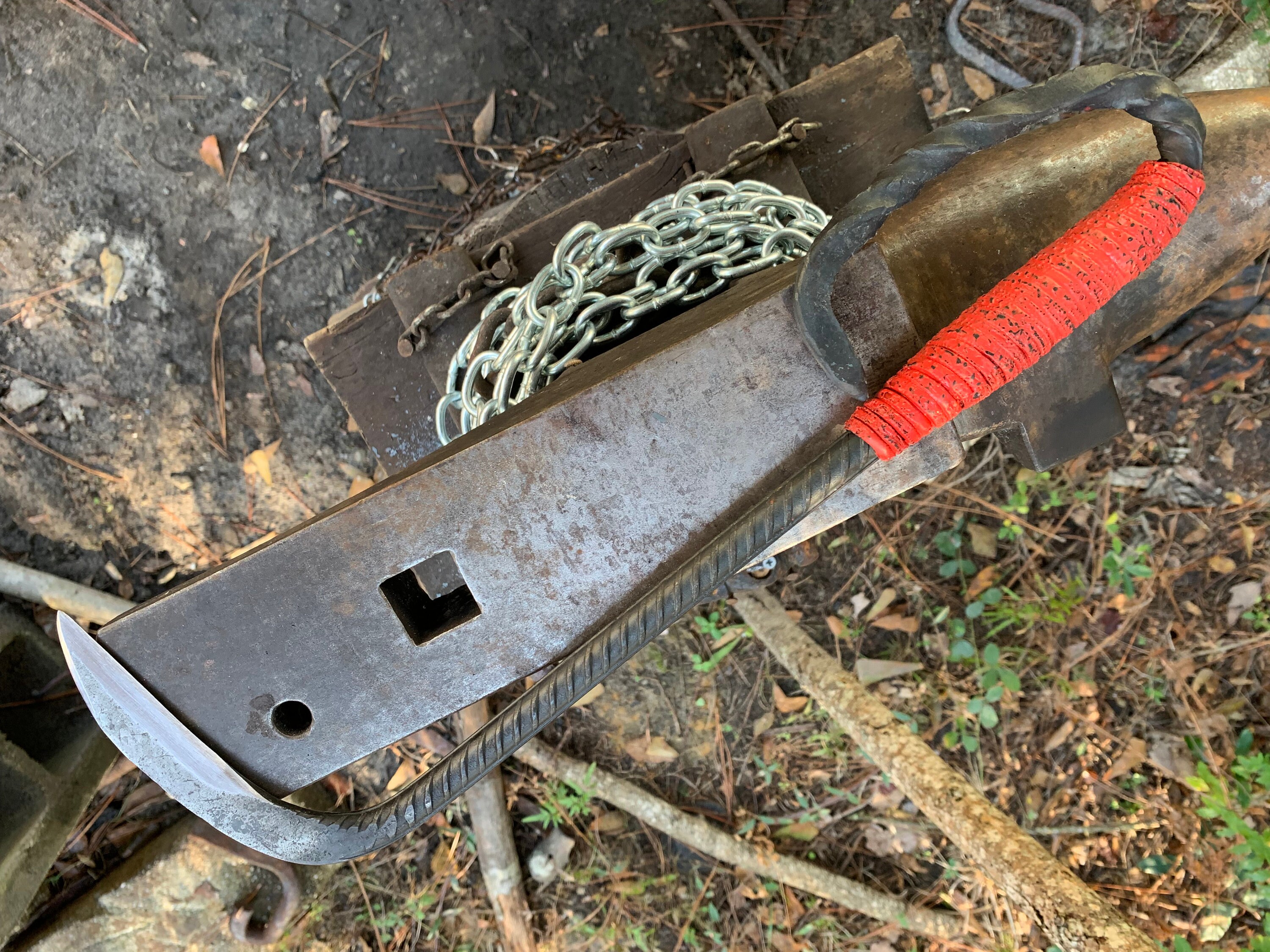 Hand Forged D Guard Kama - Etsy