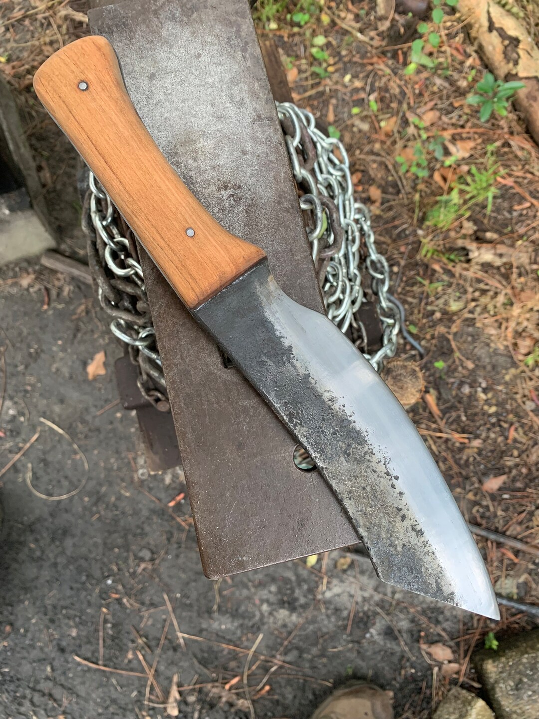 Hand Forged Seax/ Parang - Etsy