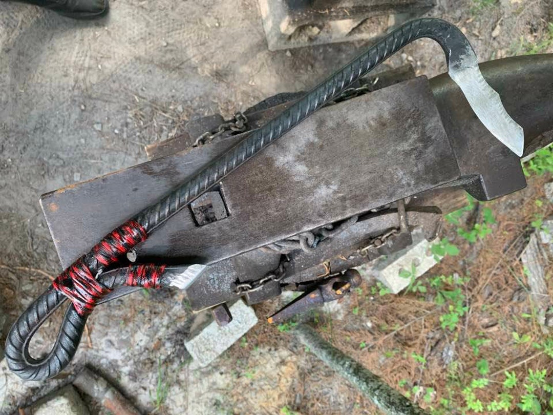 Hand Forged Rebar Kama - Etsy