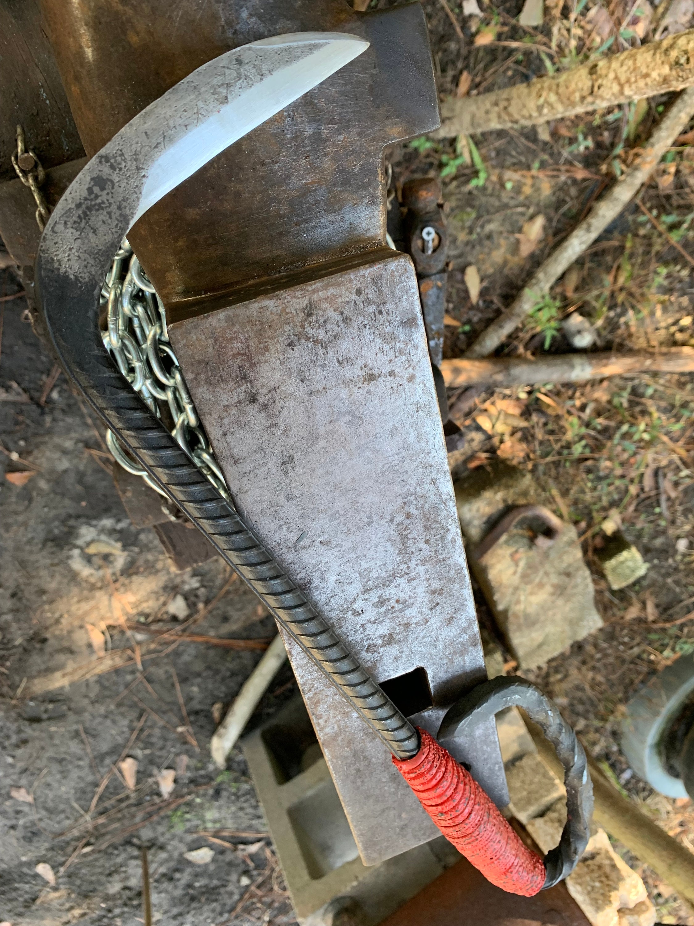 Hand Forged D Guard Kama - Etsy