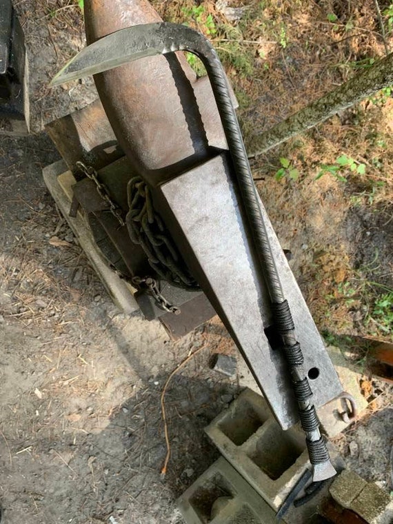 Hand Forged Rebar Kama - Etsy