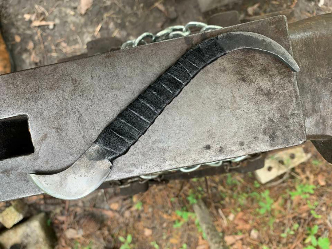 Hand Forged Knife - Etsy