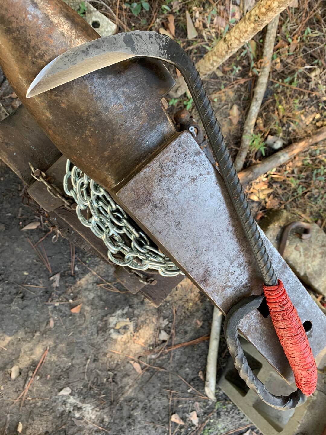 Hand Forged D Guard Kama - Etsy