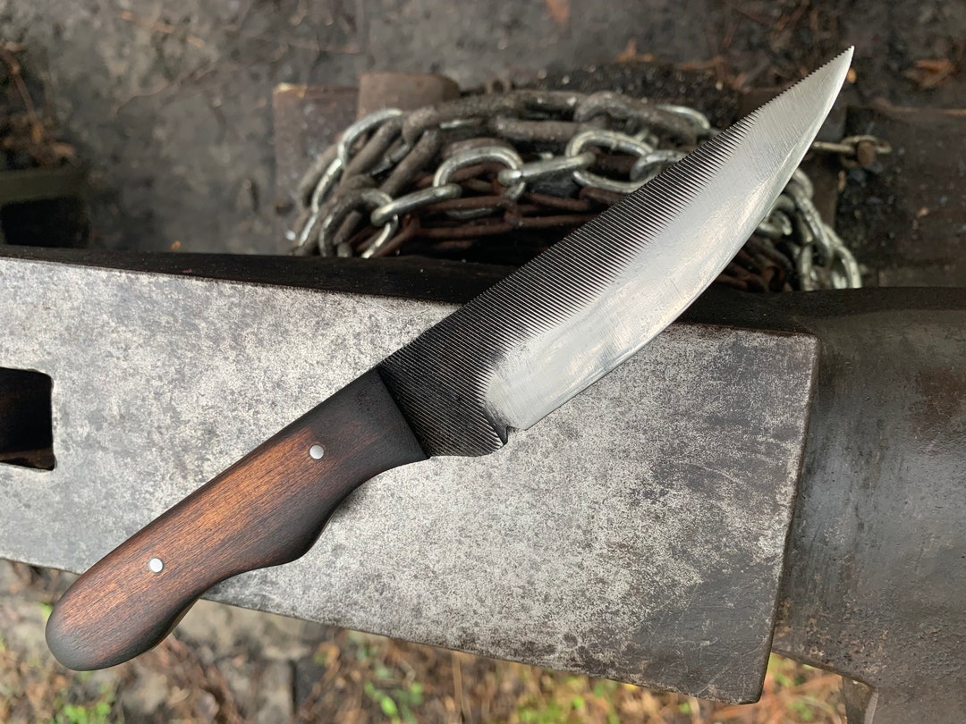 Hand Forged File Knife - Etsy
