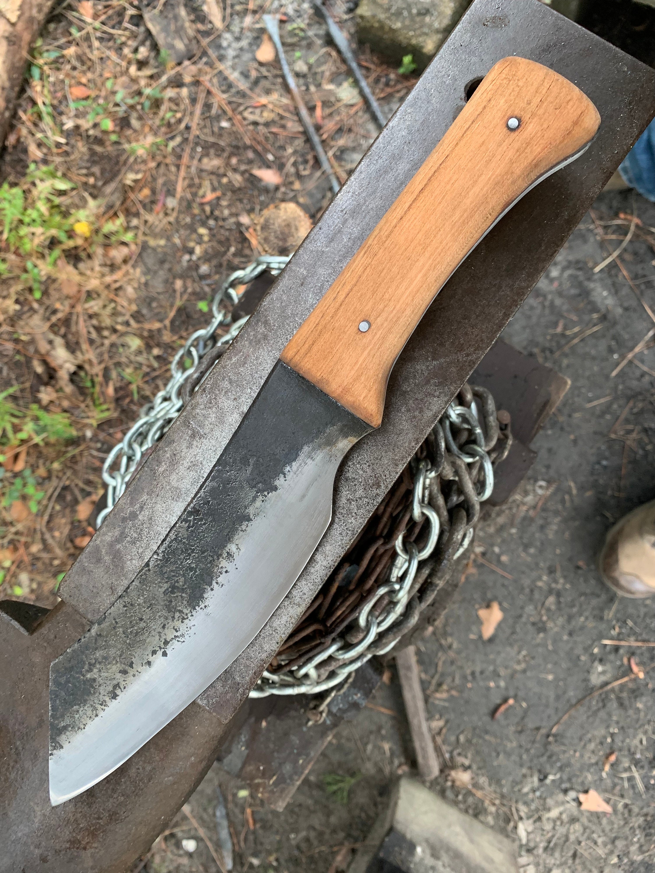 Hand Forged Seax/ Parang - Etsy