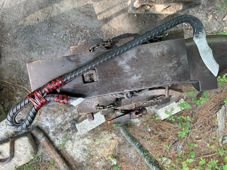 Hand Forged Rebar Kama - Etsy