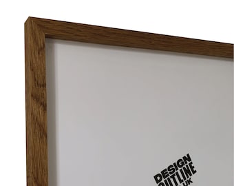 Thin Oak Photo Frame - Etsy UK
