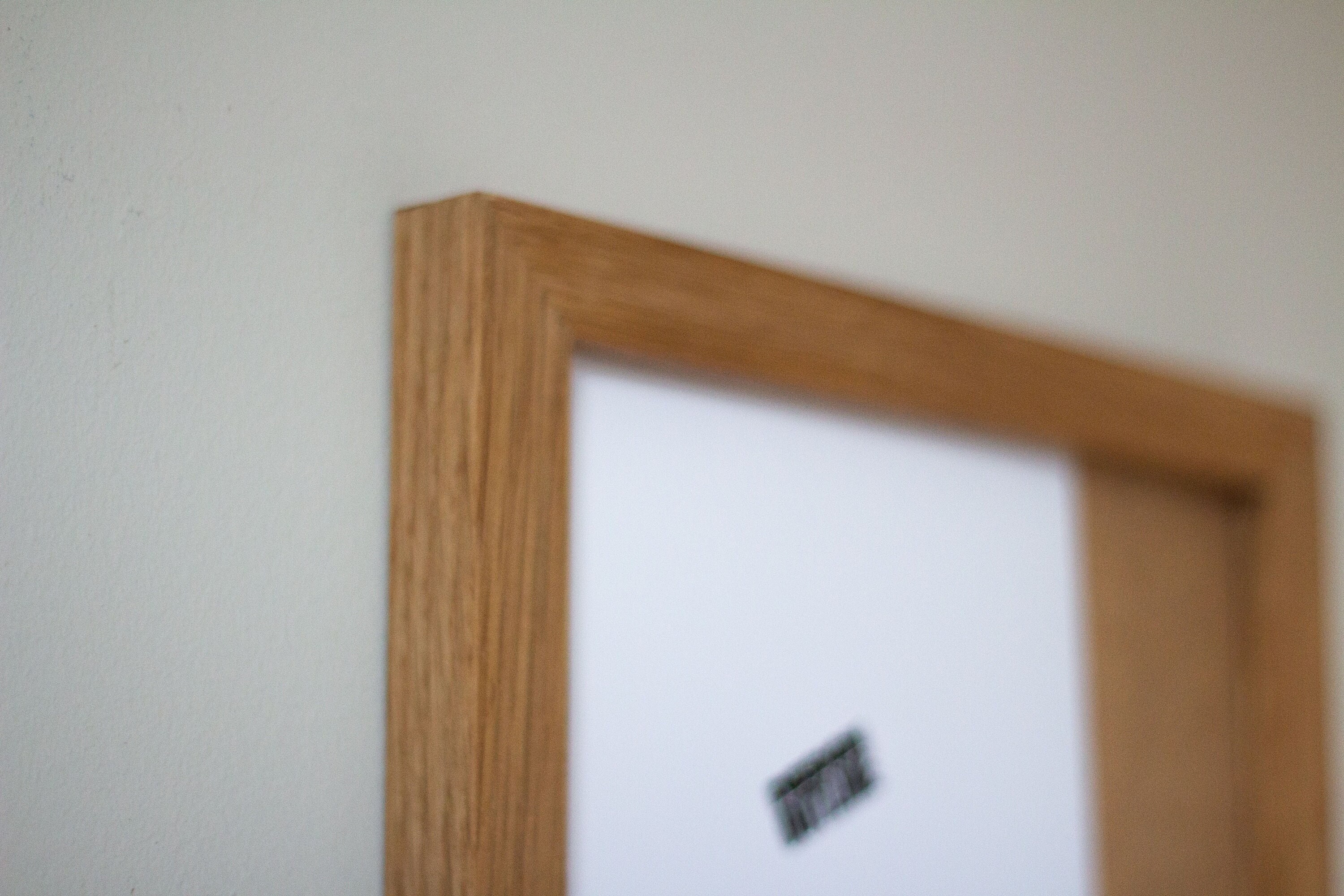Solid Oak Photo Frame Solid Oak Photo Frame Wall Hanging - Etsy UK