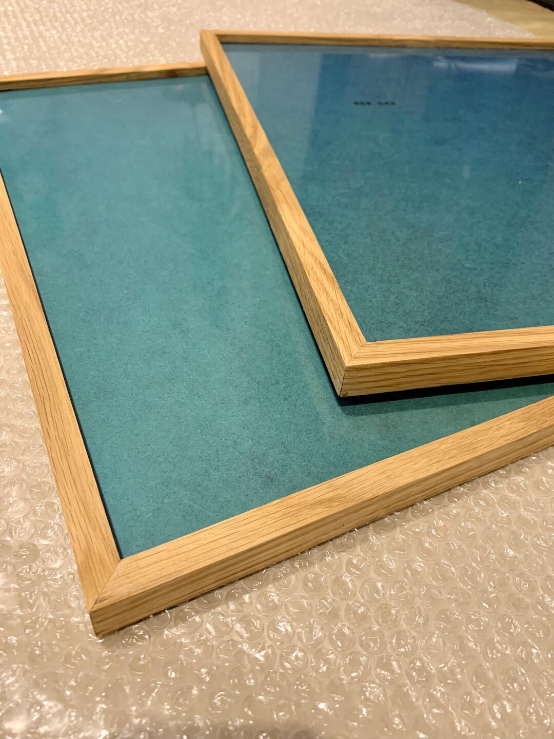Handmade Solid Oak Photo Frame | Modern Hardwood Picture Frame - Etsy UK
