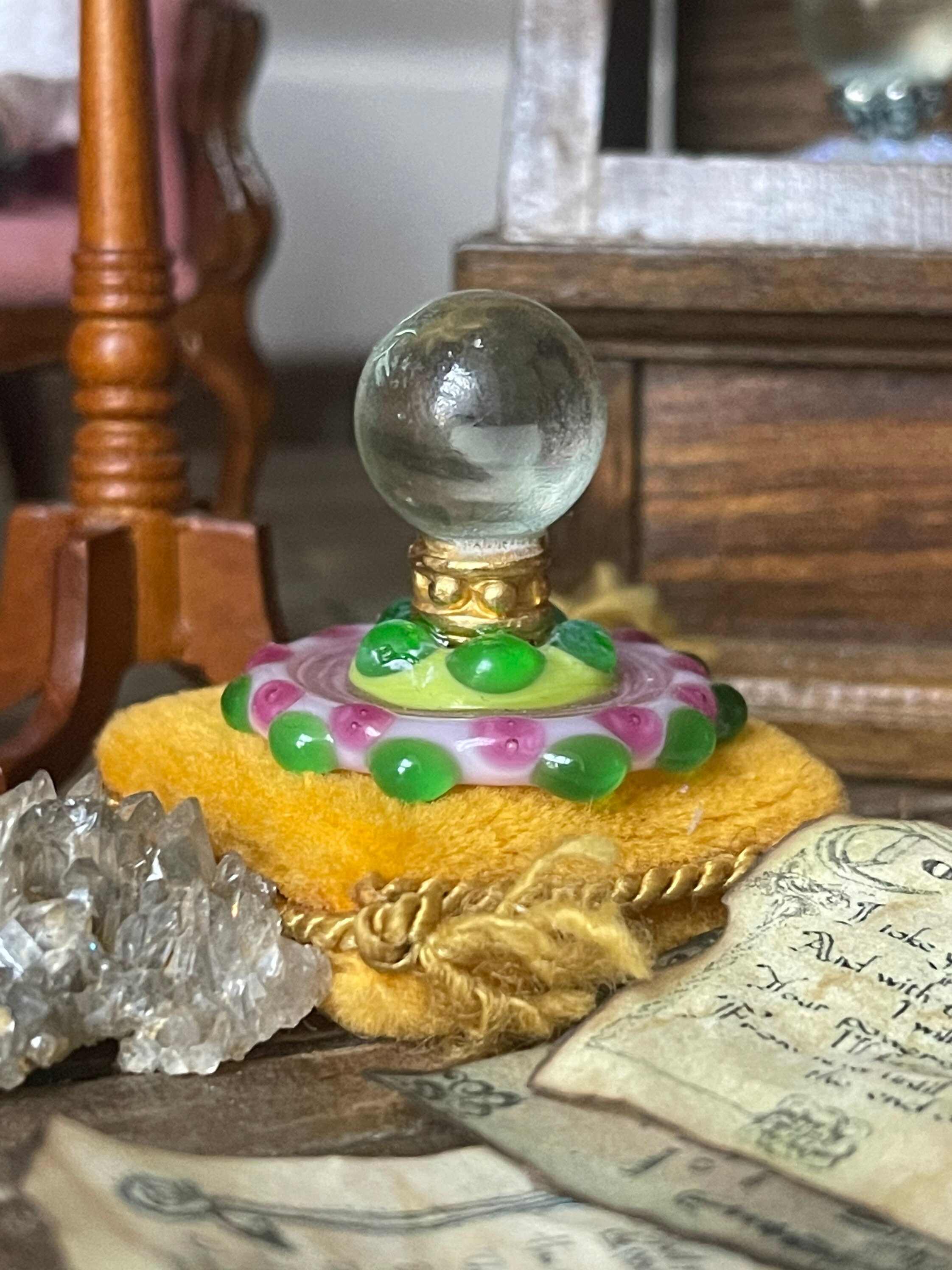 Miniature Dollhouse Crystal Ball - Etsy