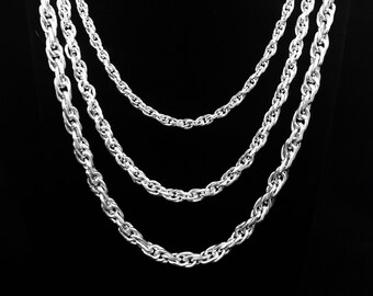 999 Silver Chain - Etsy