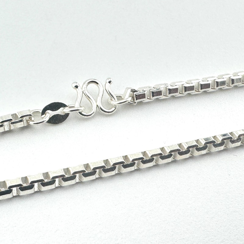 Pure Silver Chain Women - Etsy