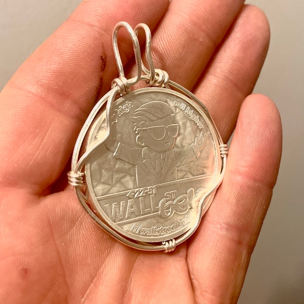 Wire Wrapped Coin - Etsy