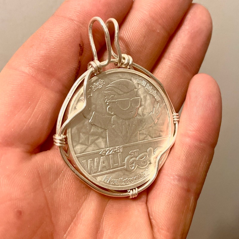 Wire Wrapped Coin - Etsy