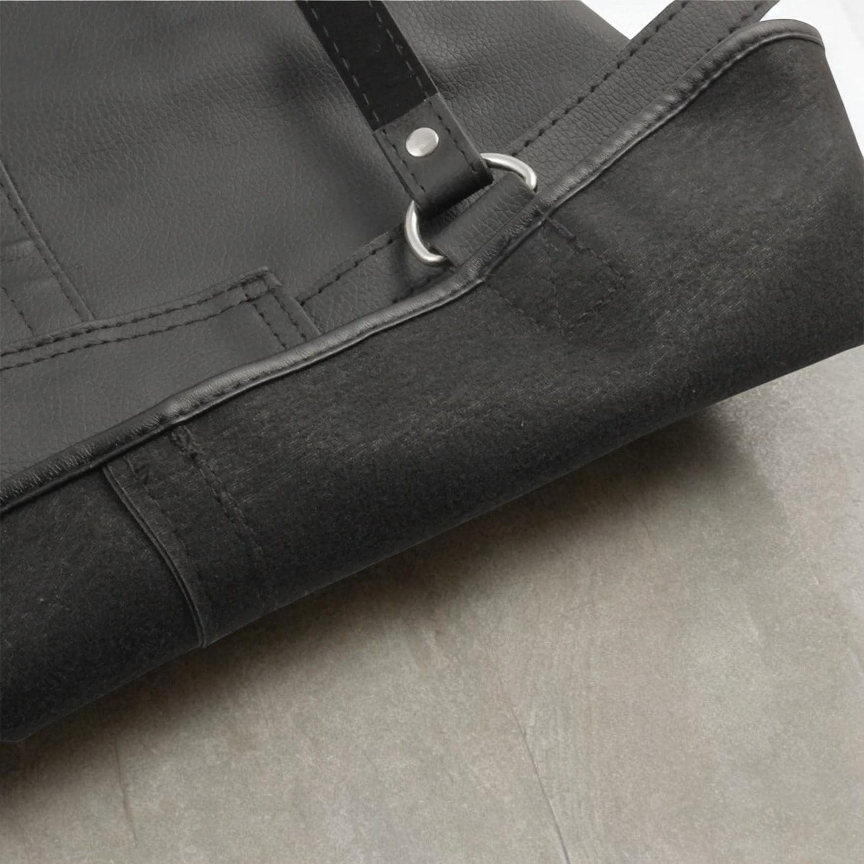 BDSM Restraint Adjustable Leather Back Bondage Armbinder Wrist Cuffs ...