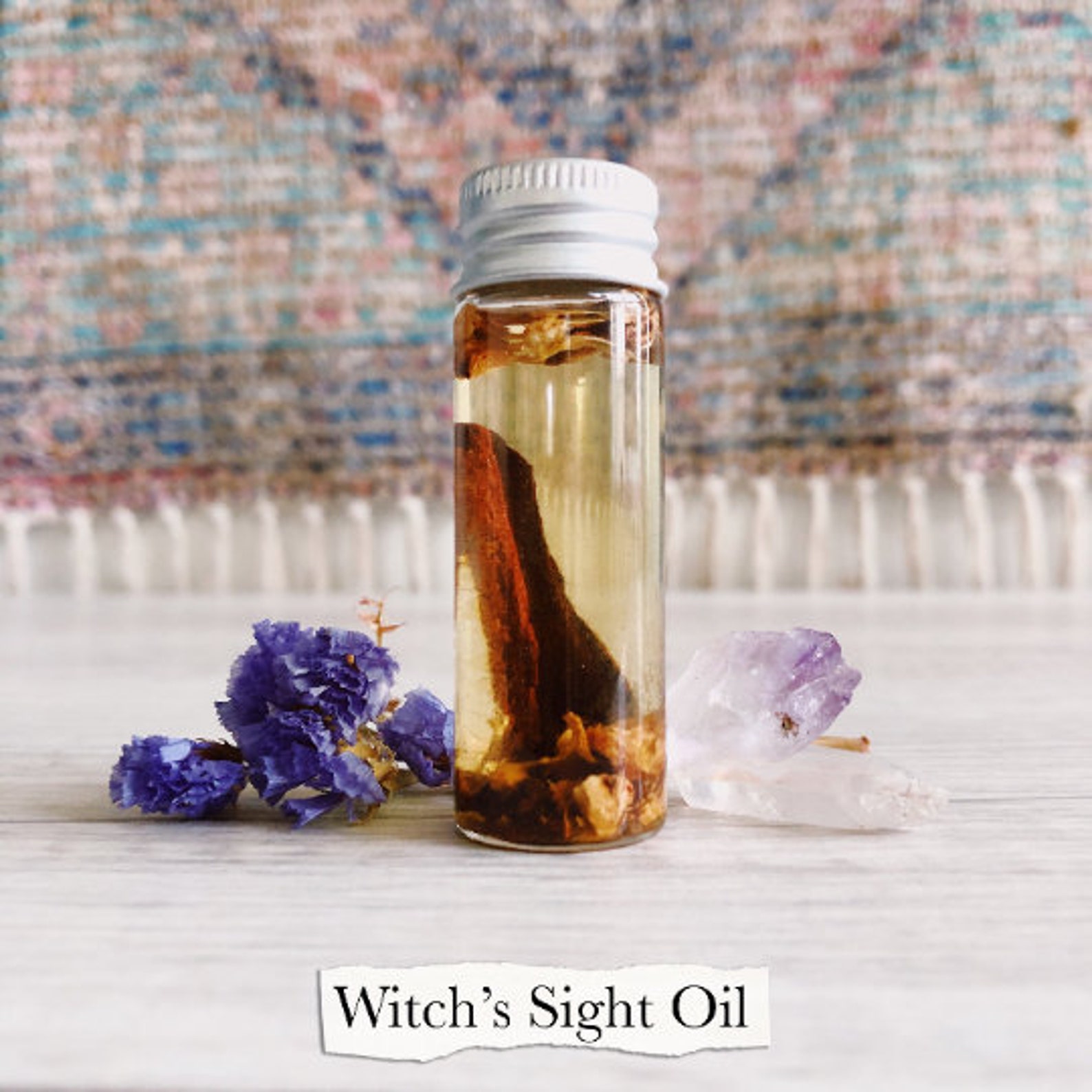 Witch's Sight Oil Spell Jar Witch Bottle Intuition Oil - Etsy